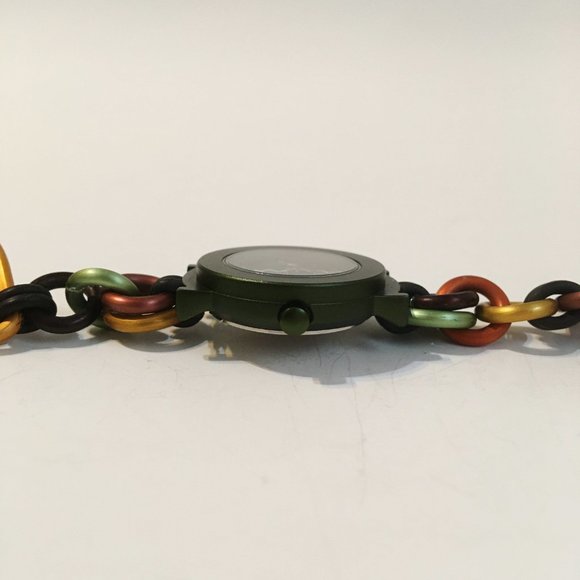 Hand Crafted | Accessories | Forest Green Watch Round Faced Handcrafted ...